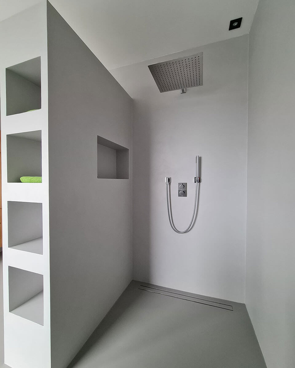 Dusche Wand Ohne Fliesen